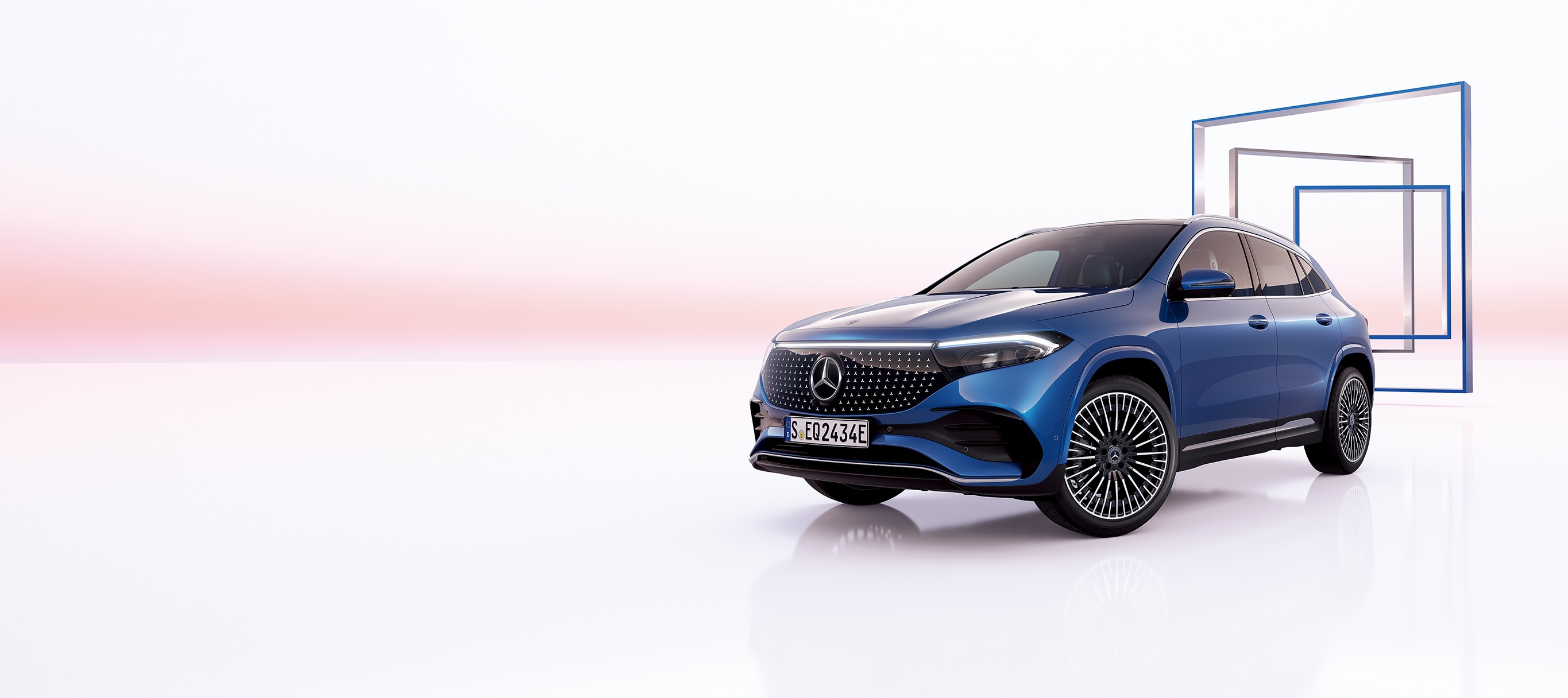 The new all-electric EQA